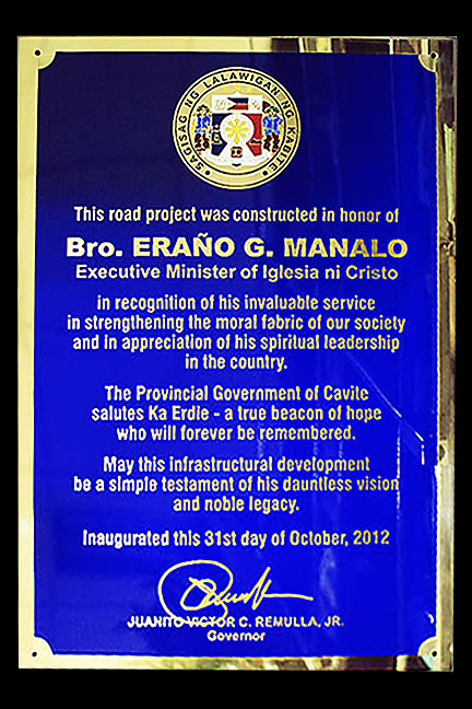 Building Markers | Signages | Anodized Cut-out Letter | Stainless Cut ...