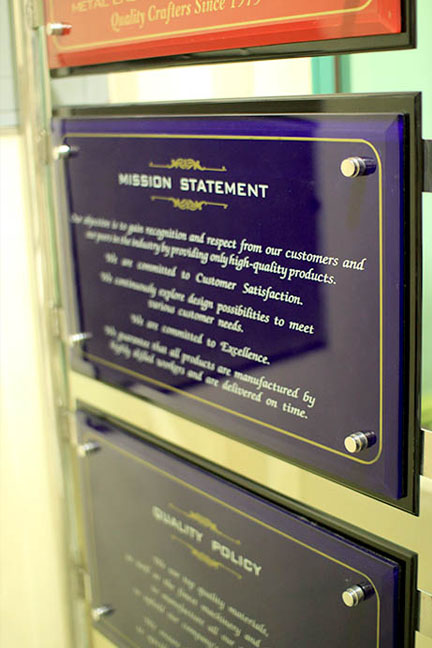 Building Markers | Signages | Anodized Cut-out Letter | Stainless Cut ...